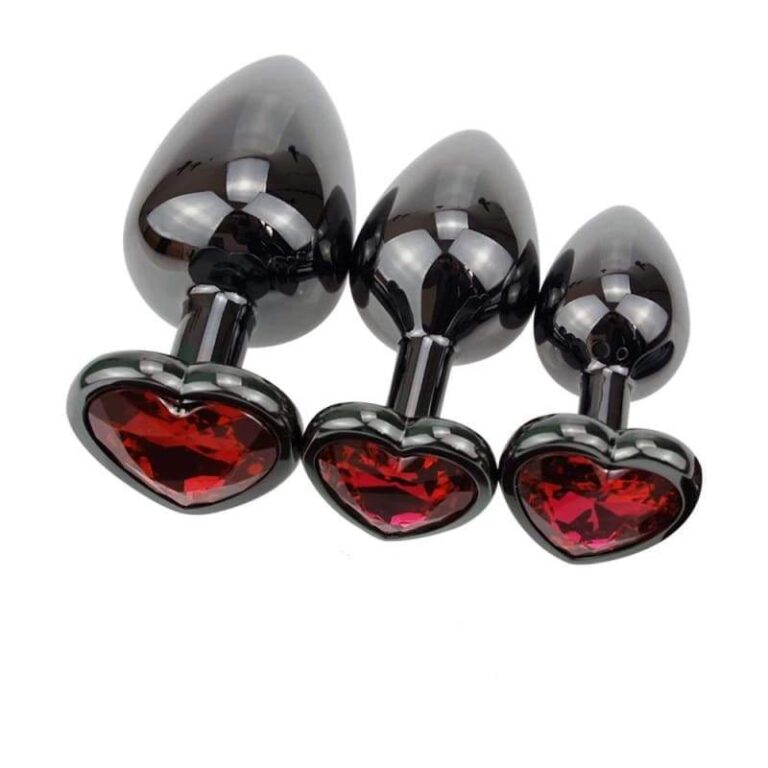 Plug Anal Cœur Rose | Grand Choix de Plugs Anal | PlugezVous