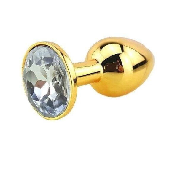 Plug Anal Métal Ascension Diamant Noir | PlugezVous